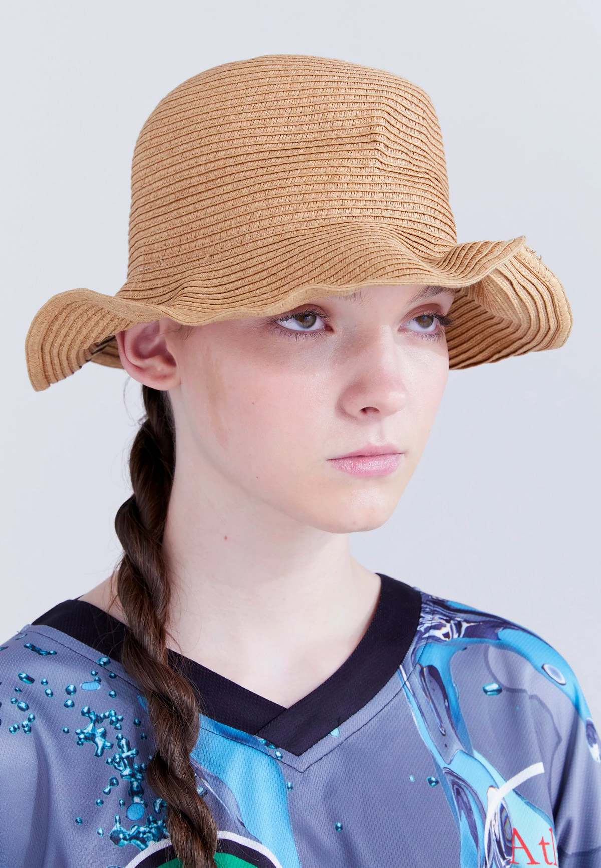 Perks and Mini Floating Warped Record Hat - Beige | Garmentory