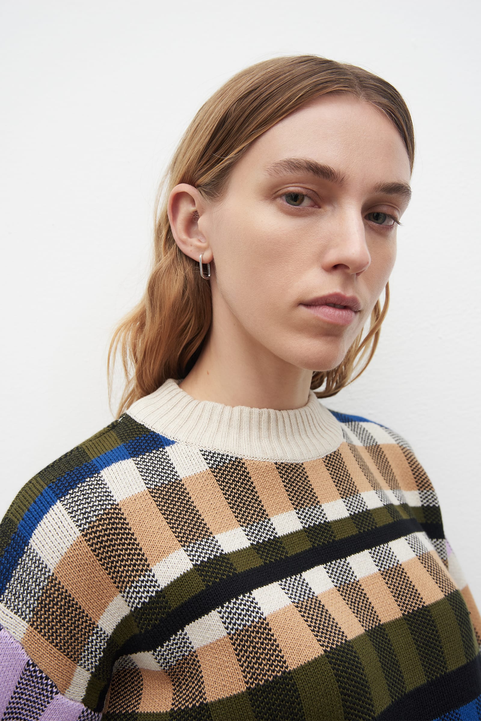 Kowtow Autumn Check Jumper - Autumn Check | Garmentory