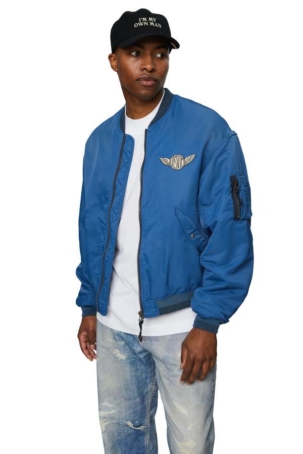 Visvim Thorson Marque Jacket - Blue | Garmentory