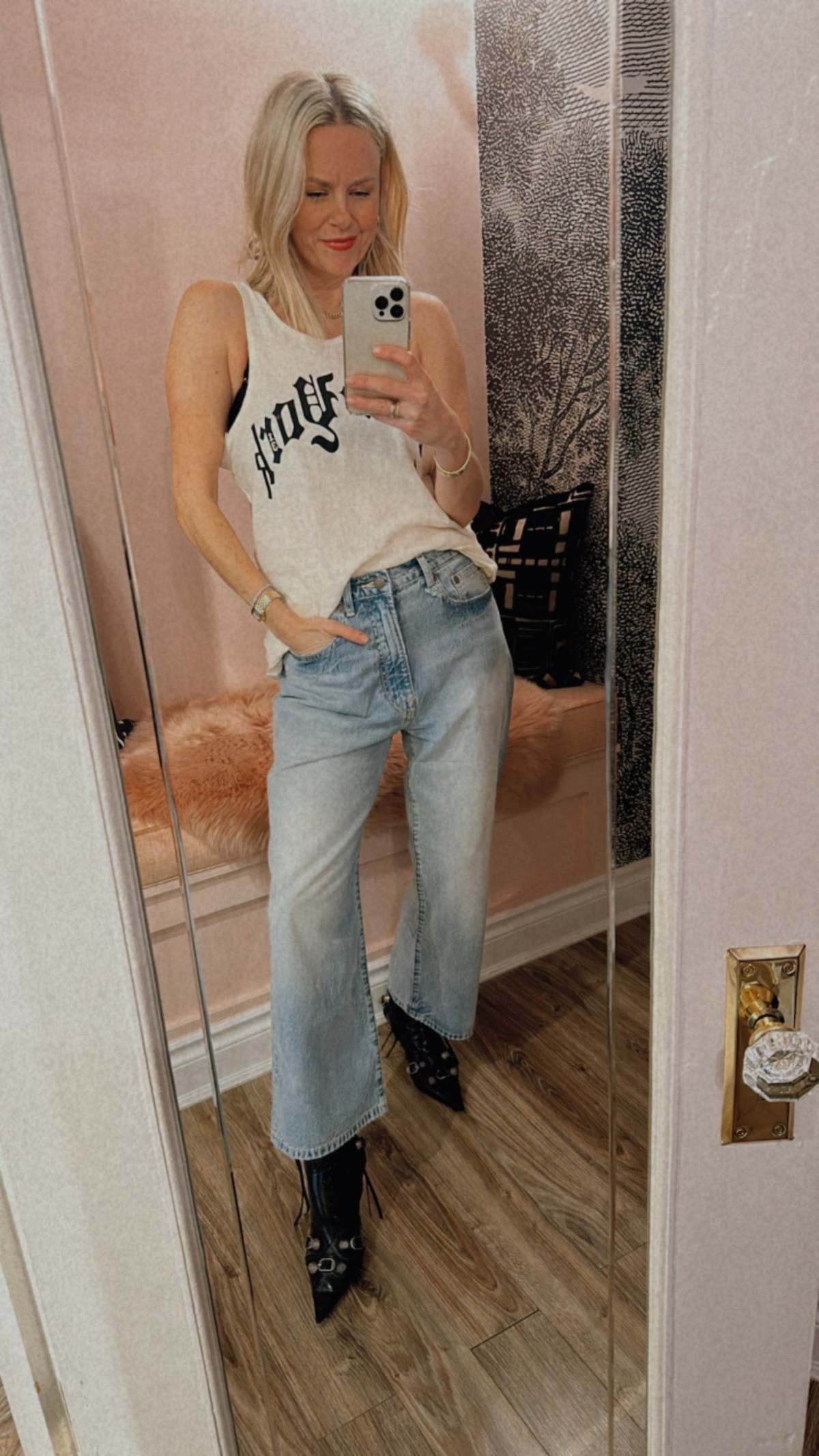 R13 Ankled D'Arcy Jean - Haven Blue | Garmentory