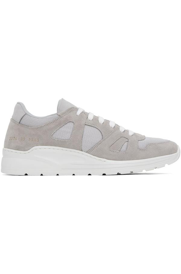 Common Projects Track Sneakers - Gray/White | Garmentory