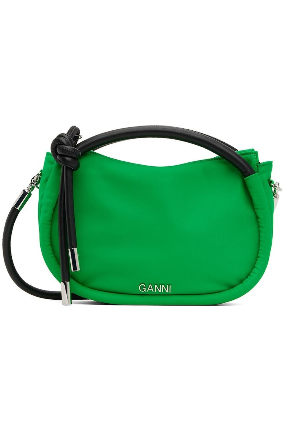 GANNI Mini Knot Bag - Kelly Green | Garmentory