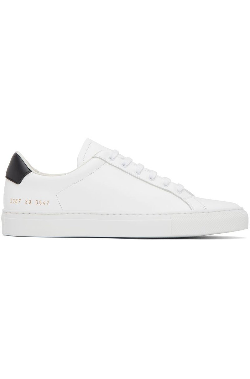 Common Projects Retro Low Sneakers - White | Garmentory