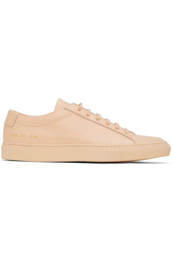 Common Projects Original Achilles Low Sneakers - Beige | Garmentory
