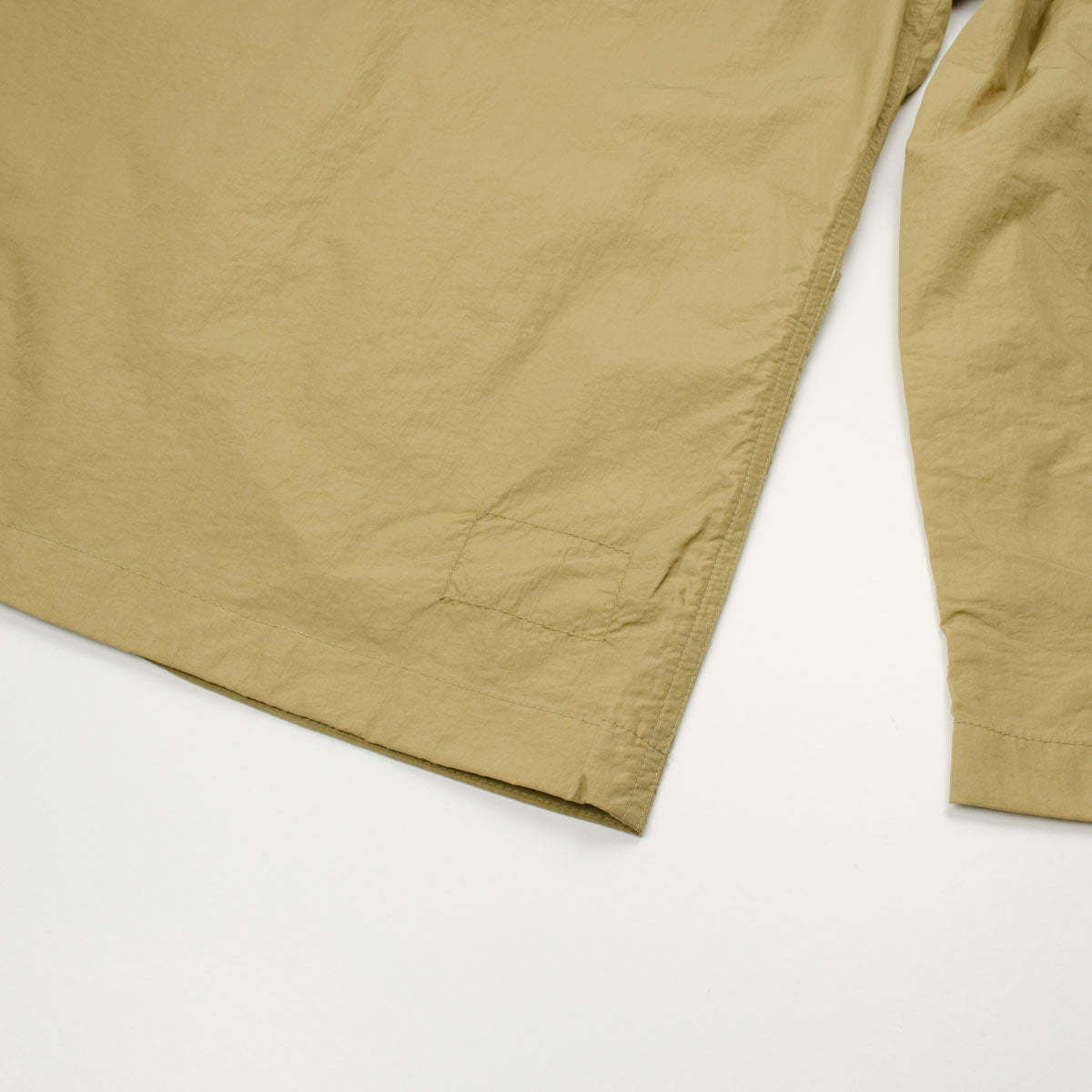 Universal Works Bakers Chore Jacket Recycled Nylon Tech - Sand | Garmentory