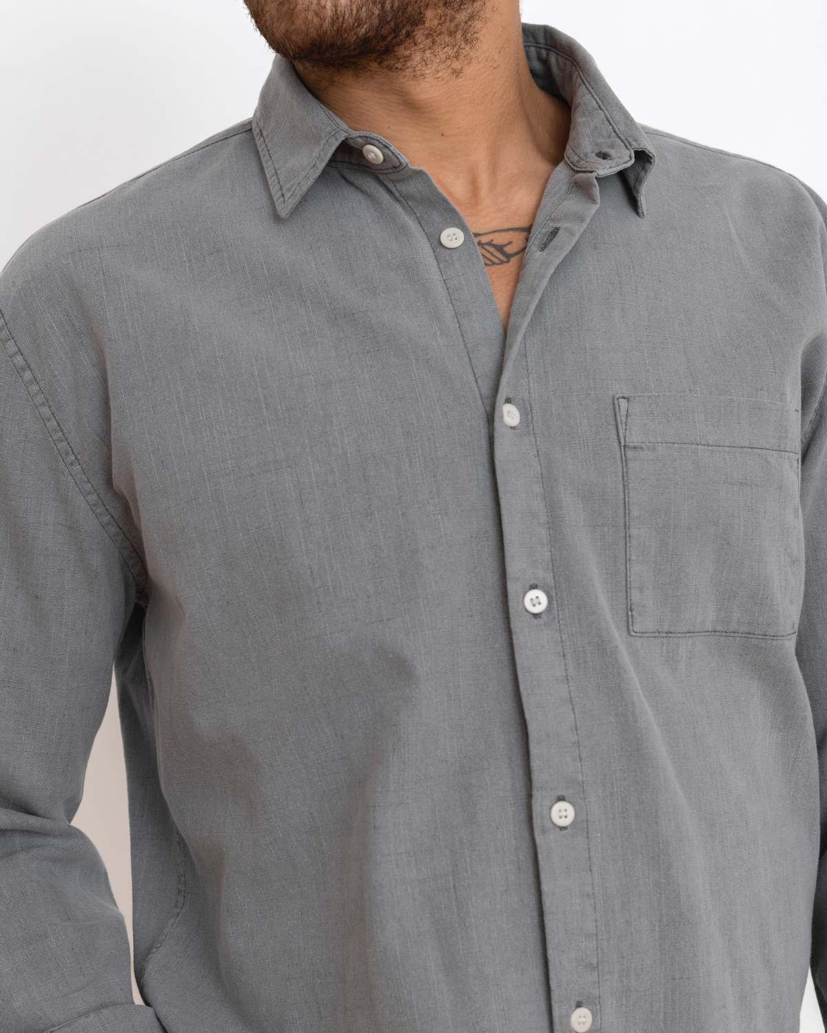 Alex Crane Porto Shirt - Ink | Garmentory