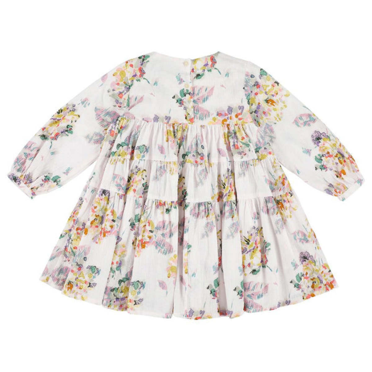 Kids Morley Samba Dress - Falling Flower Rose Pink | Garmentory