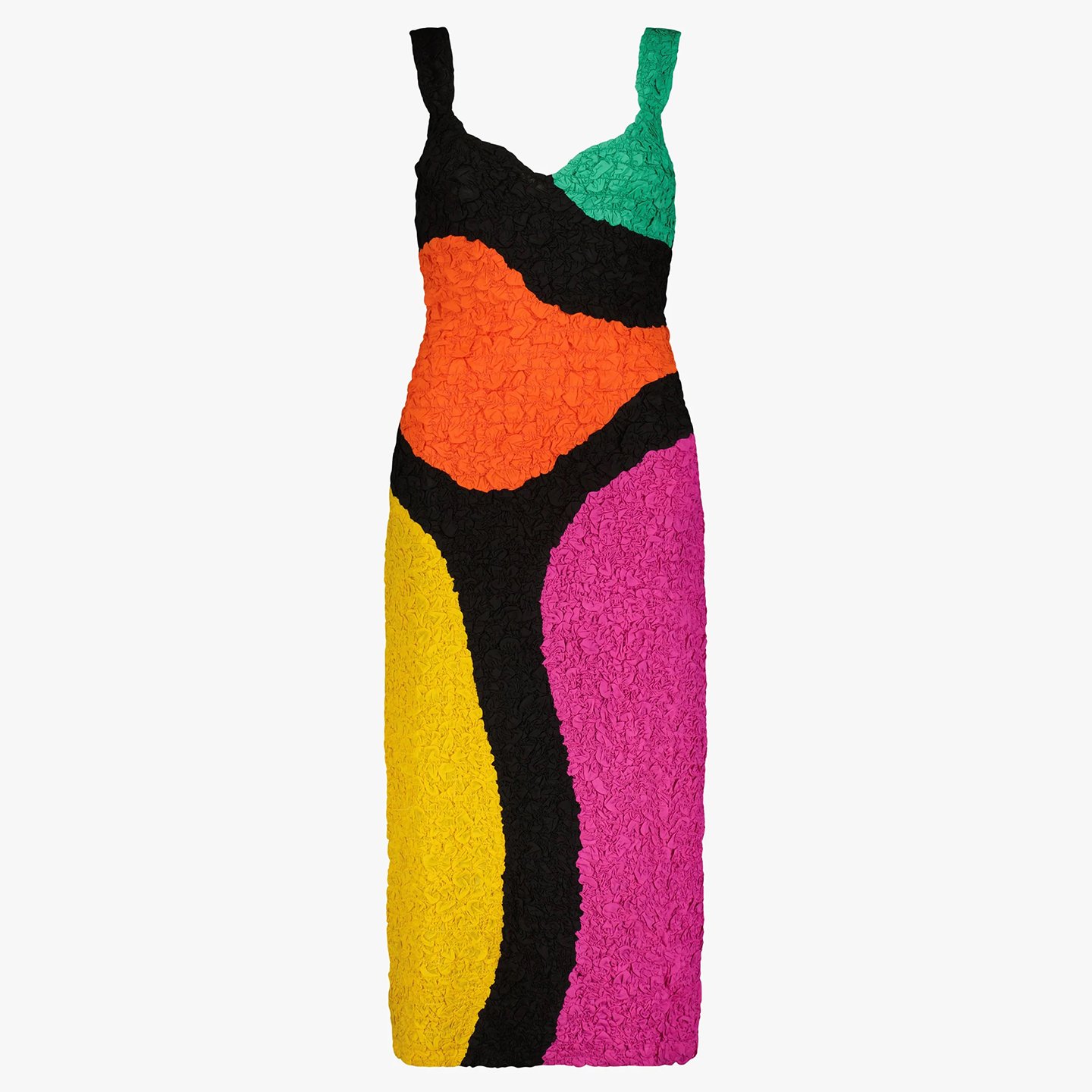 Mara Hoffman Ramona Dress - Ambra Colorblock | Garmentory