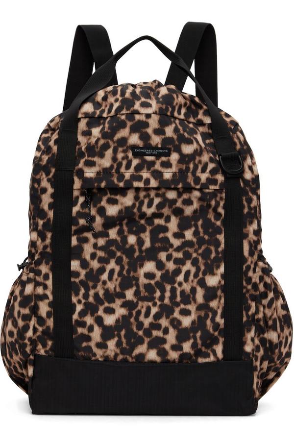 Engineered Garments Brown 3-Way Backpack - BLACK/BROWN | Garmentory