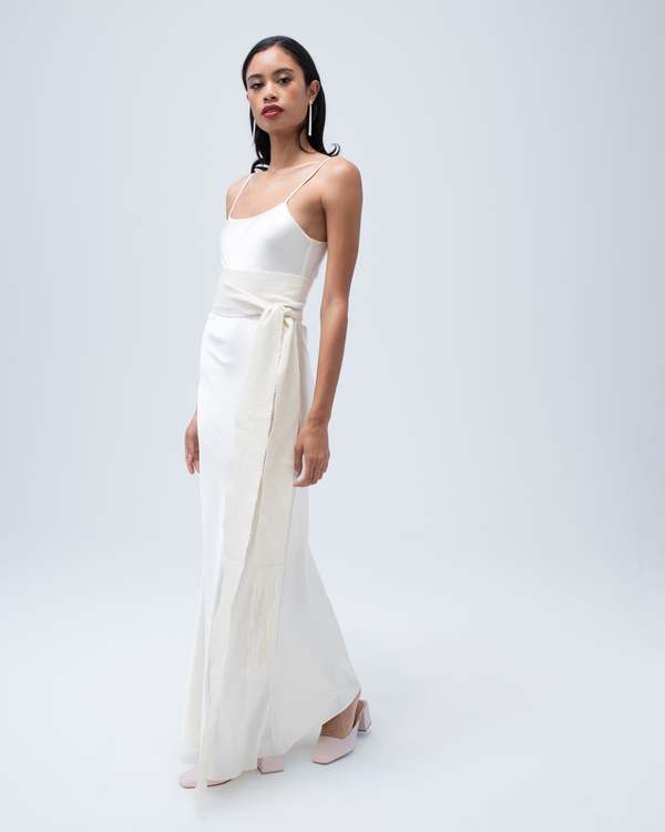 VOZ Cotton Fringe Sash | Garmentory