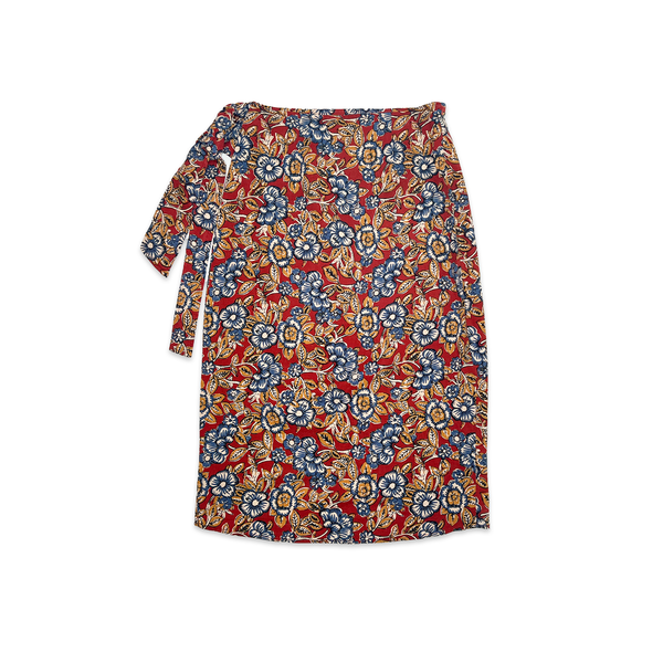Faherty Pacifica Wrap Skirt - Red Desert Bloom | Garmentory