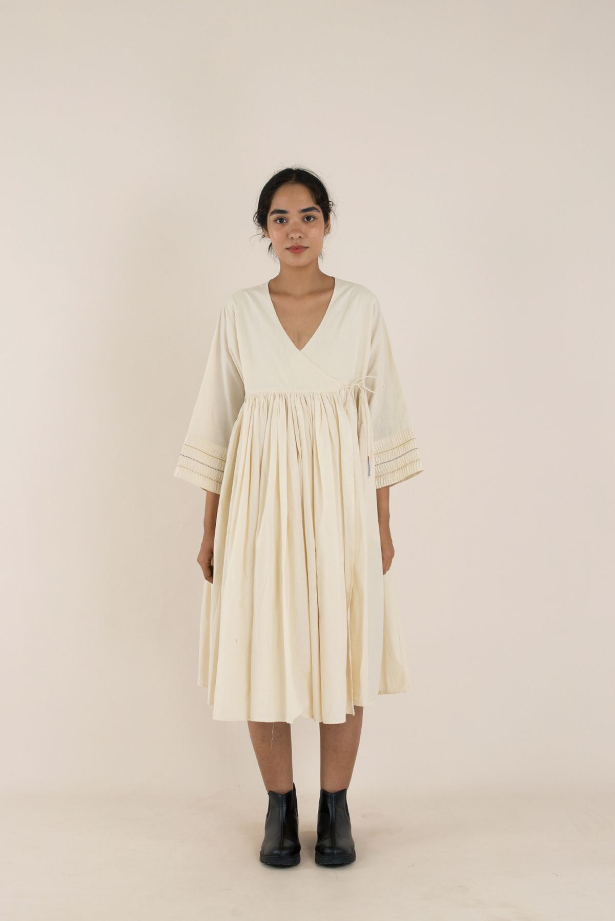 NAMBI-KAI Soft Dress - Vanilla | Garmentory