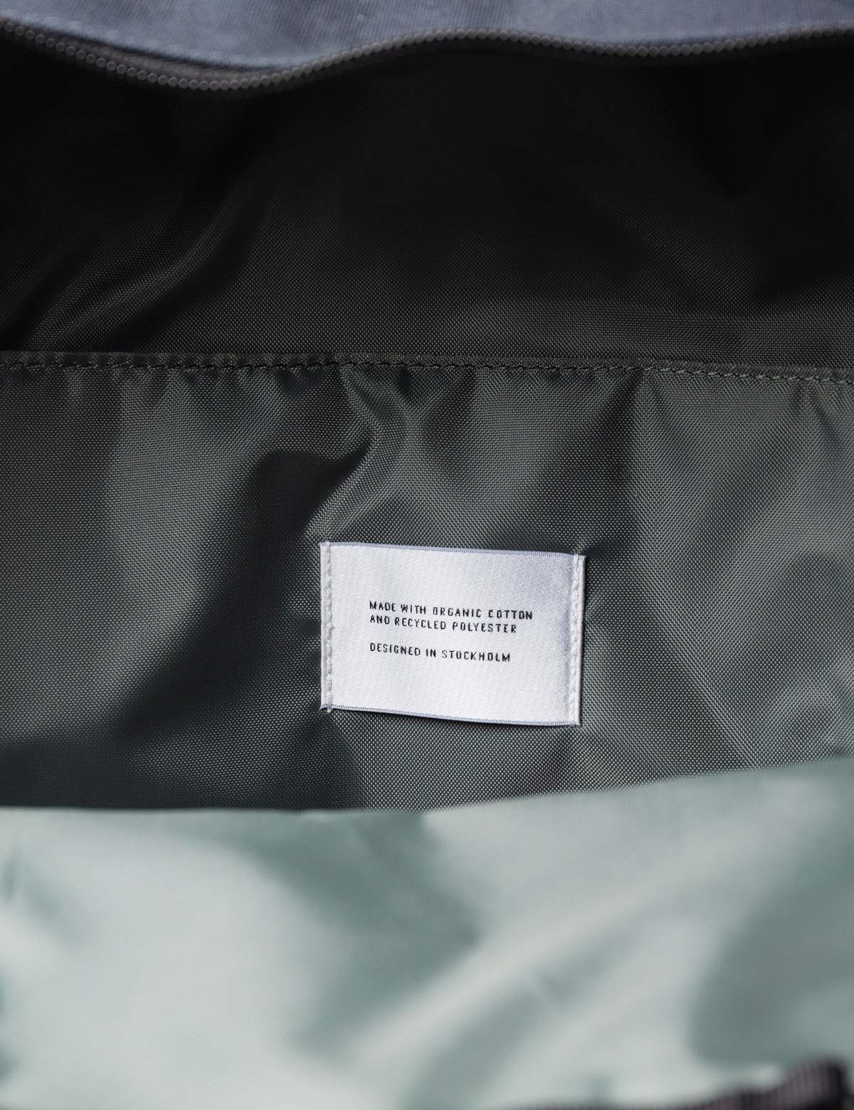 Sandqvist August Backpack - Navy Blue/Black | Garmentory