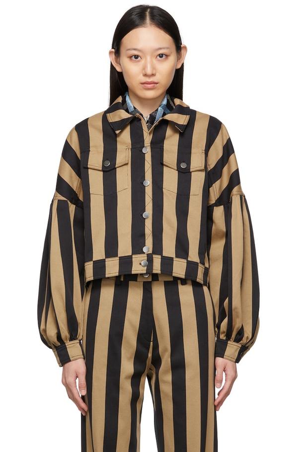Stine Goya Lyric Jacket - Stripes | Garmentory