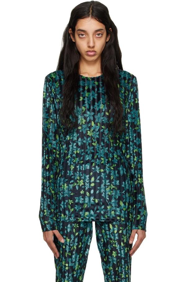 Stine Goya Vanessa Blouse Ivory Floral Garmentory