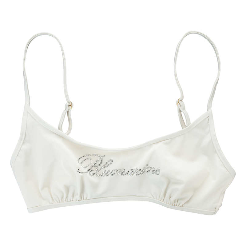 Blumarine Rhinestone Swimsuit | Garmentory