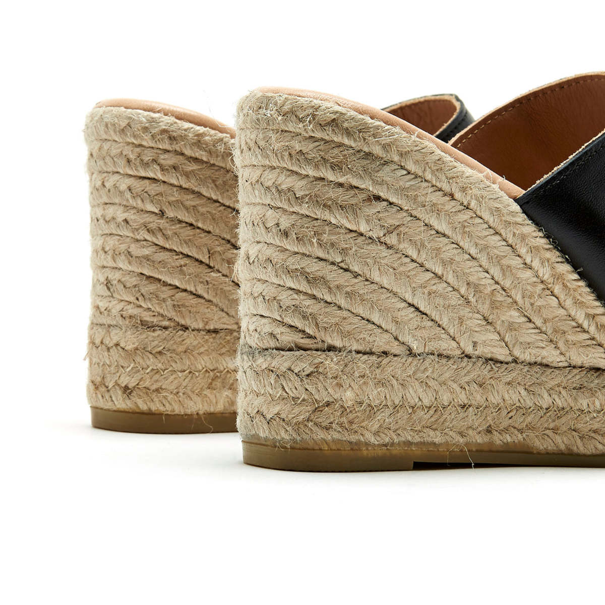 FAYE Jute Mule | Black | Garmentory