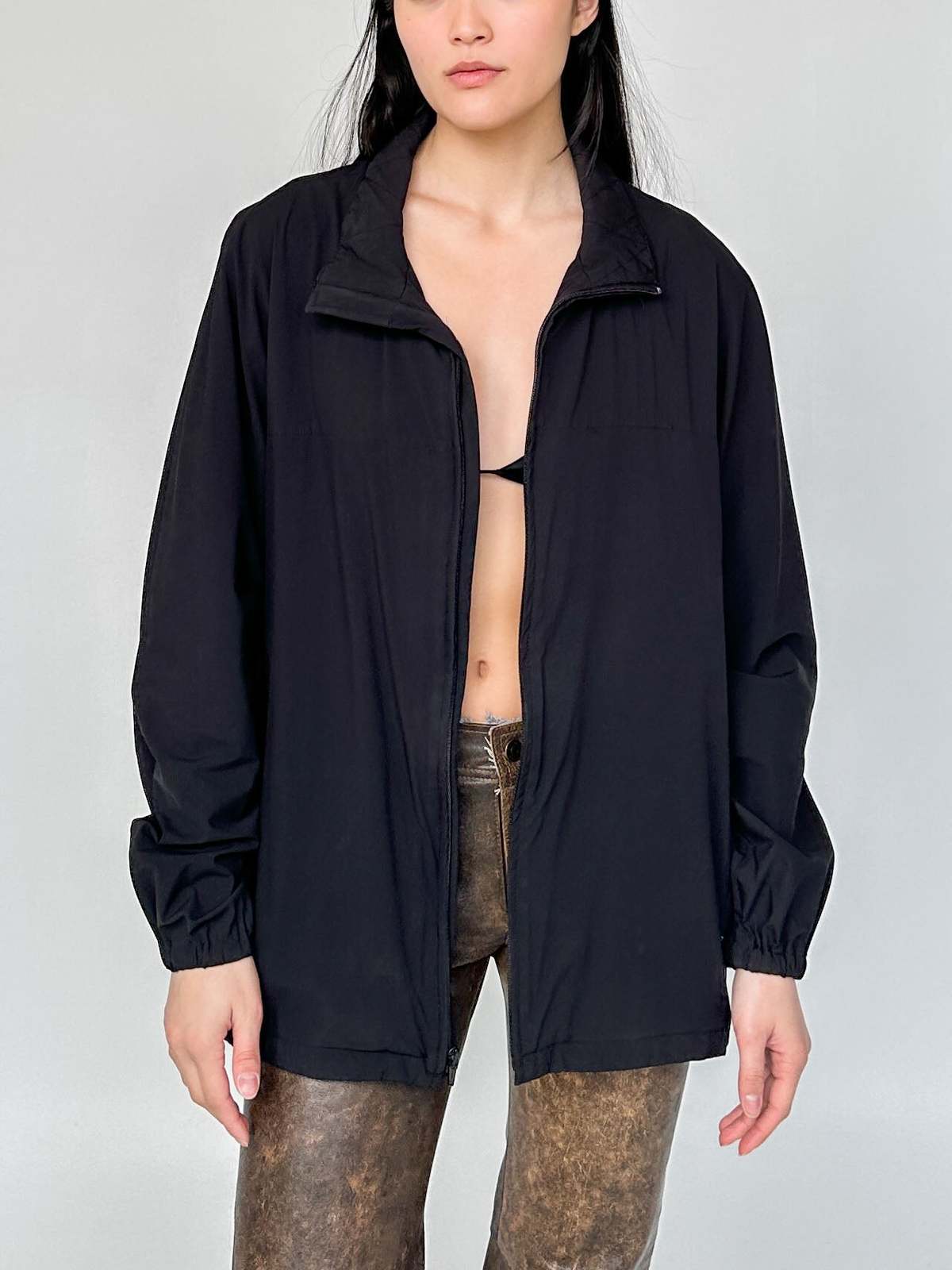 Prada Nylon Jacket - Black | Garmentory