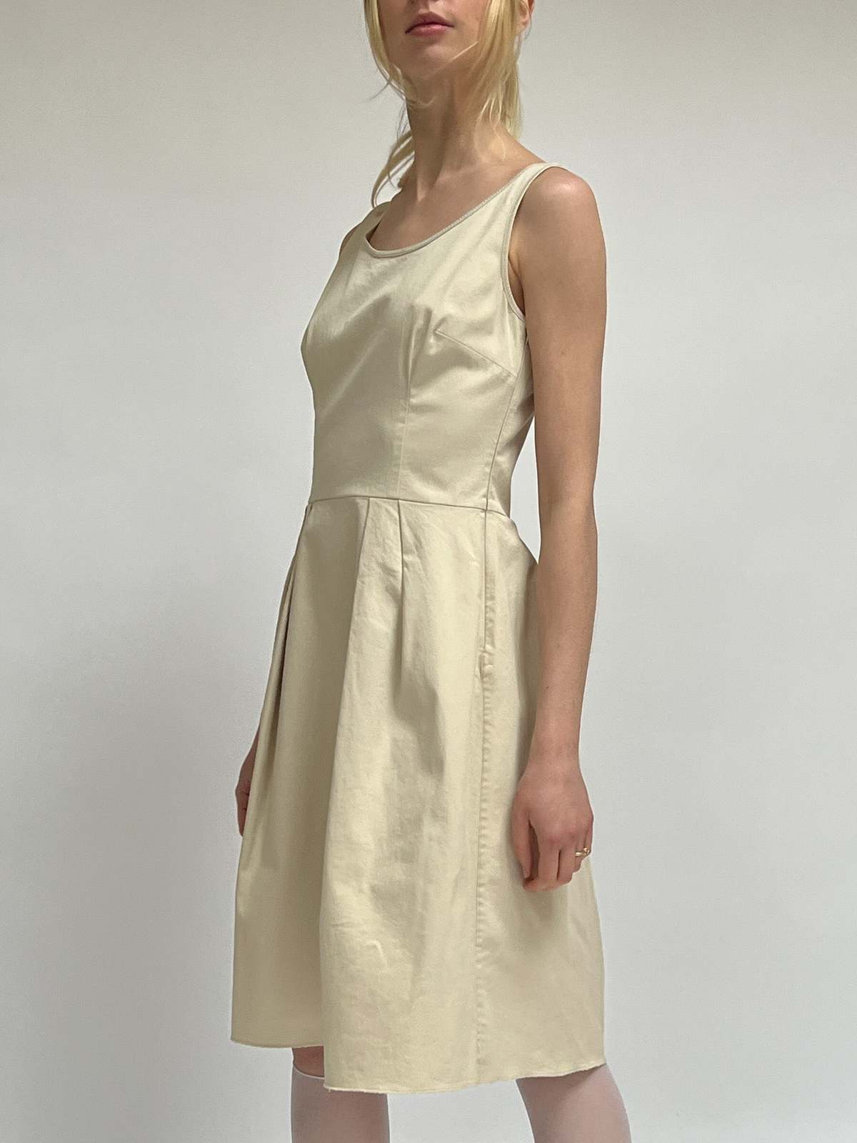 Vintage Prada Dress - Light Gray | Garmentory