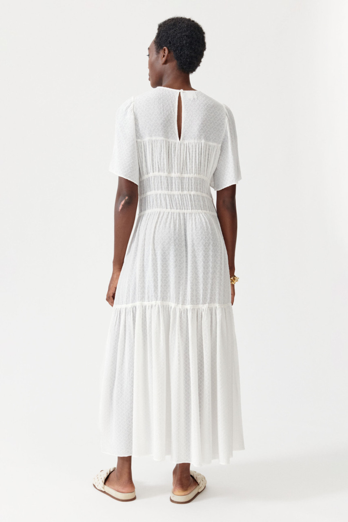 Baum und Pferdgarten Anissa Dress - Cloud Dancer | Garmentory