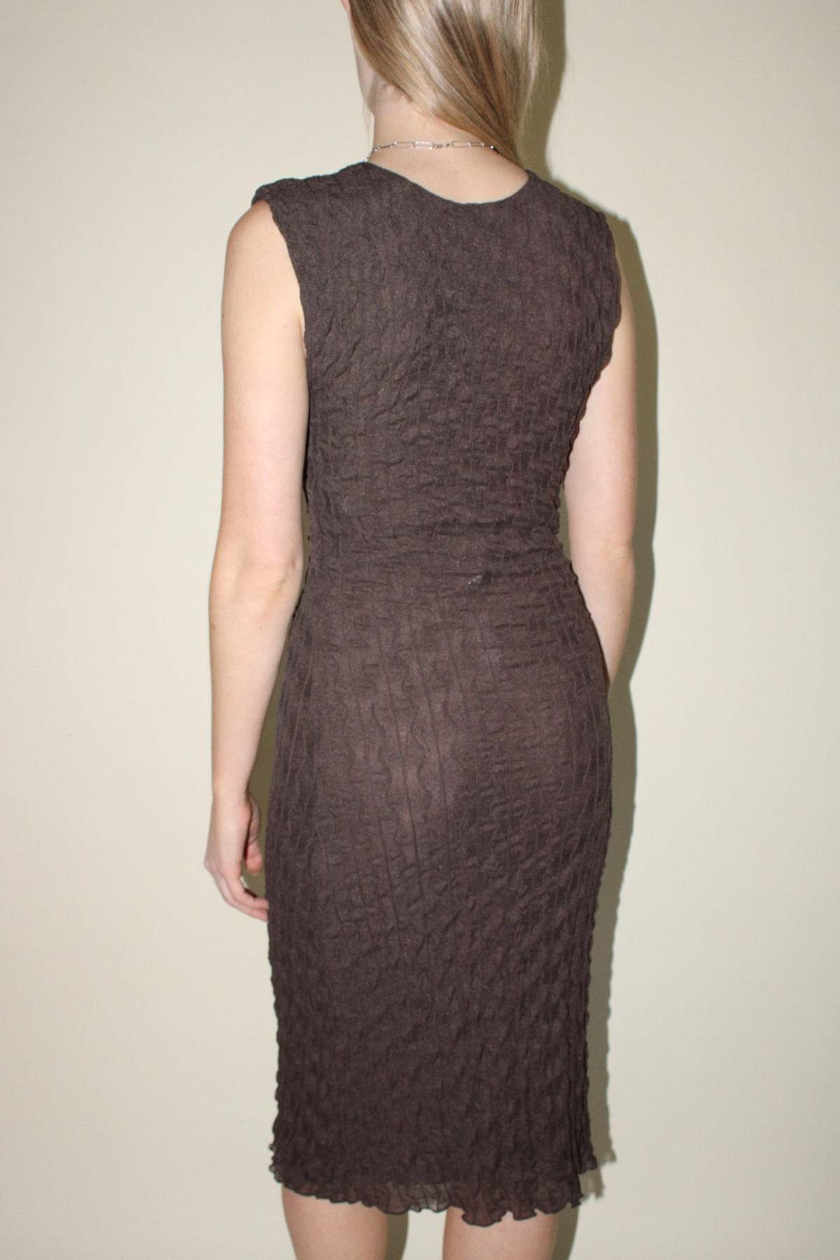Ross Midi Dress in Brown | Garmentory