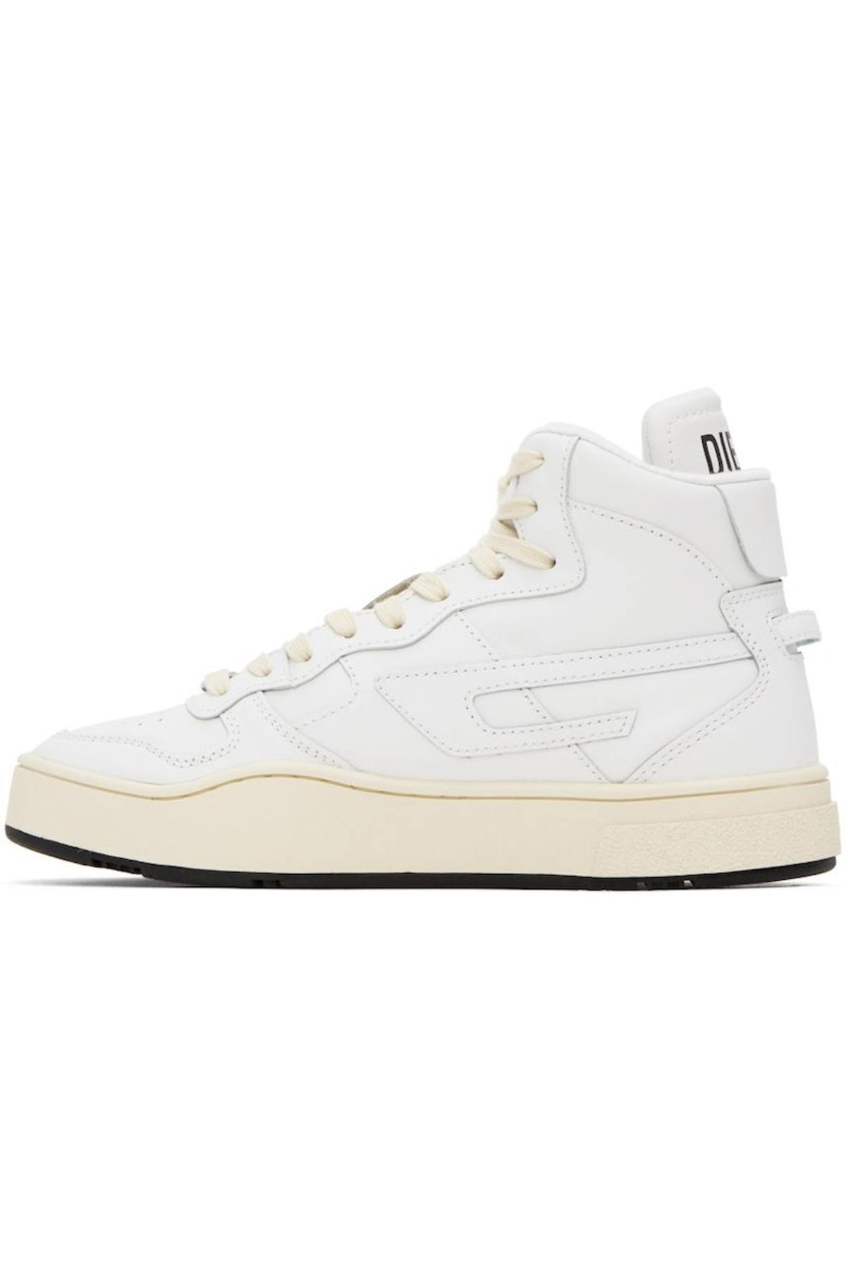 DIESEL S-Ukiyo Mid X Sneakers - White | Garmentory