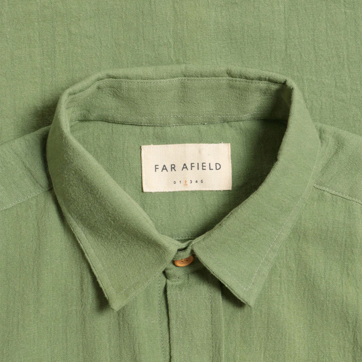 Far Afield Costa Seersucker S/S Shirt - Turf Green | Garmentory