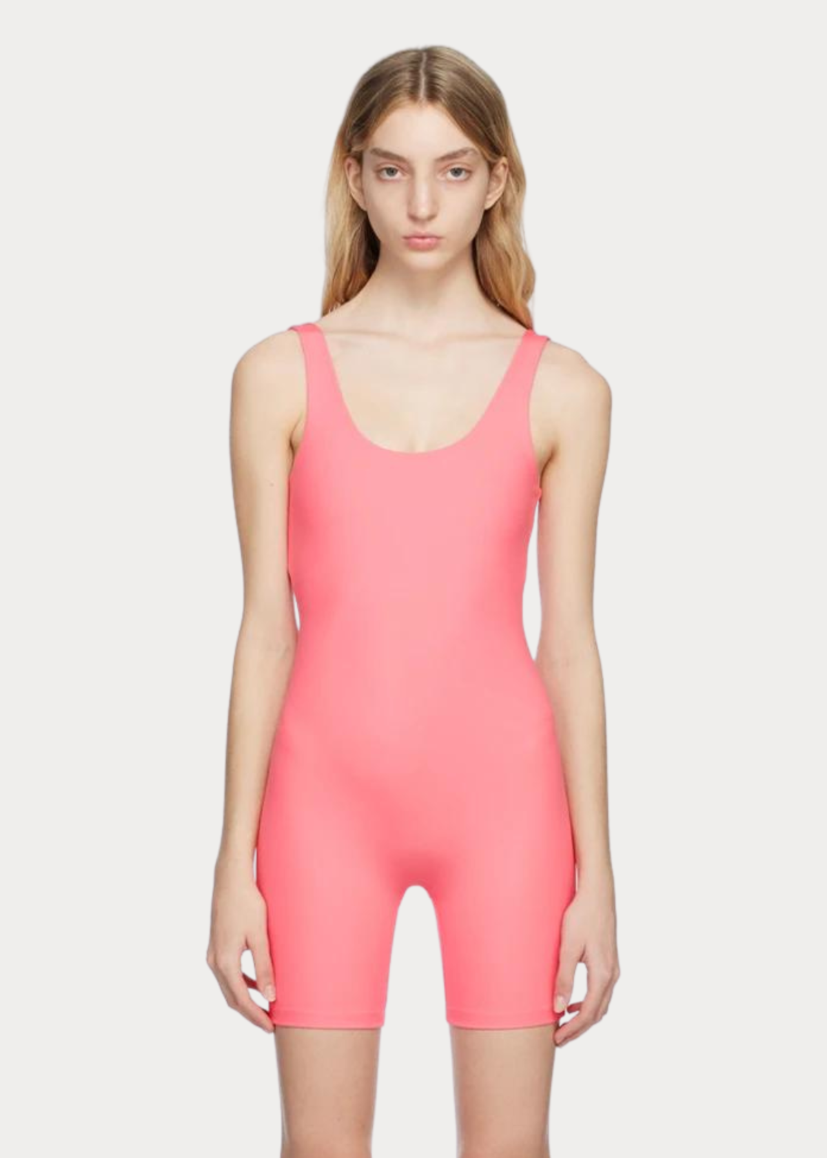 Girlfriend Collective Bike Unitard - Camellia | Garmentory