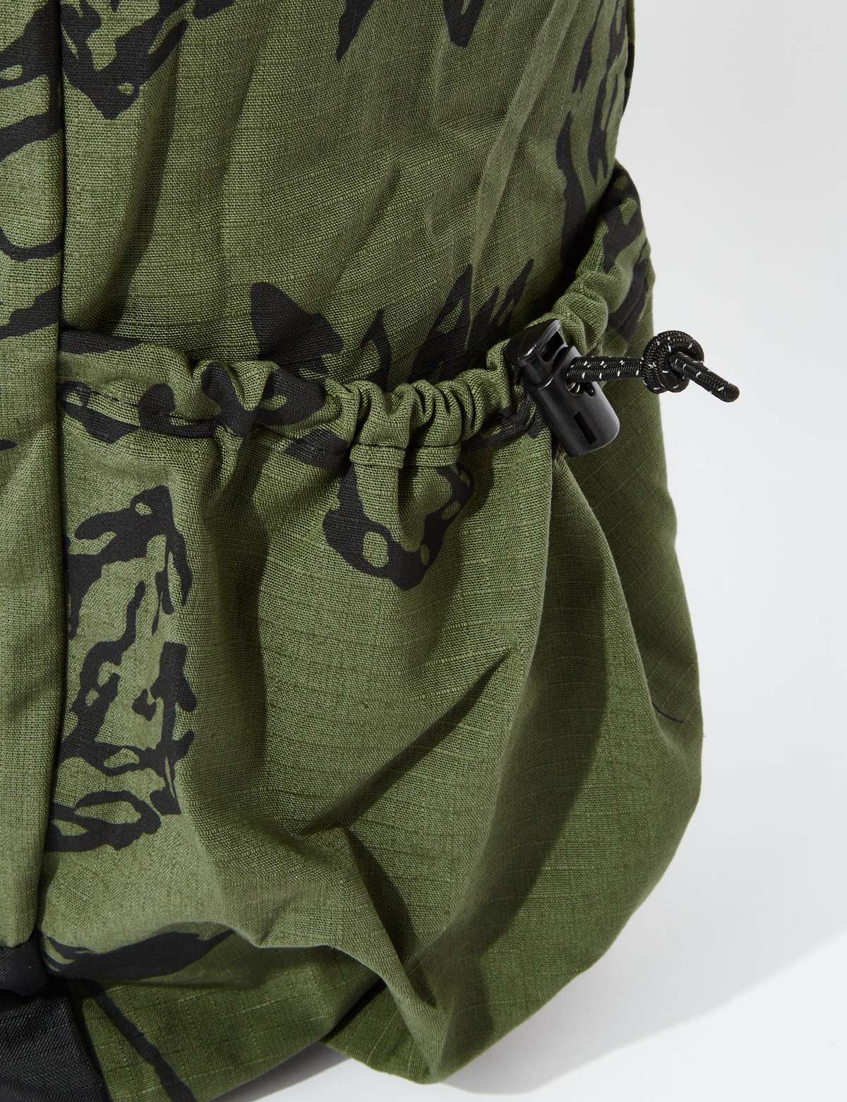 Engineered Garments Floral Ripstop UL 3 Way Bag - Olive Green | Garmentory