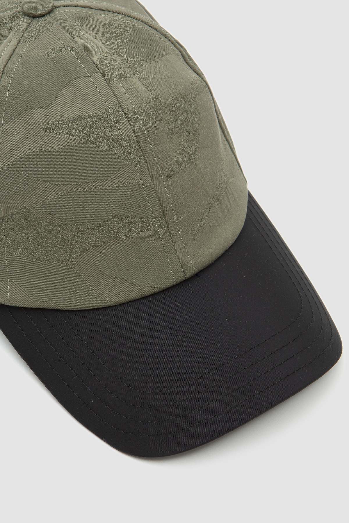 Mackintosh Tipping Nylon Baseball Cap - Military Camo | Garmentory