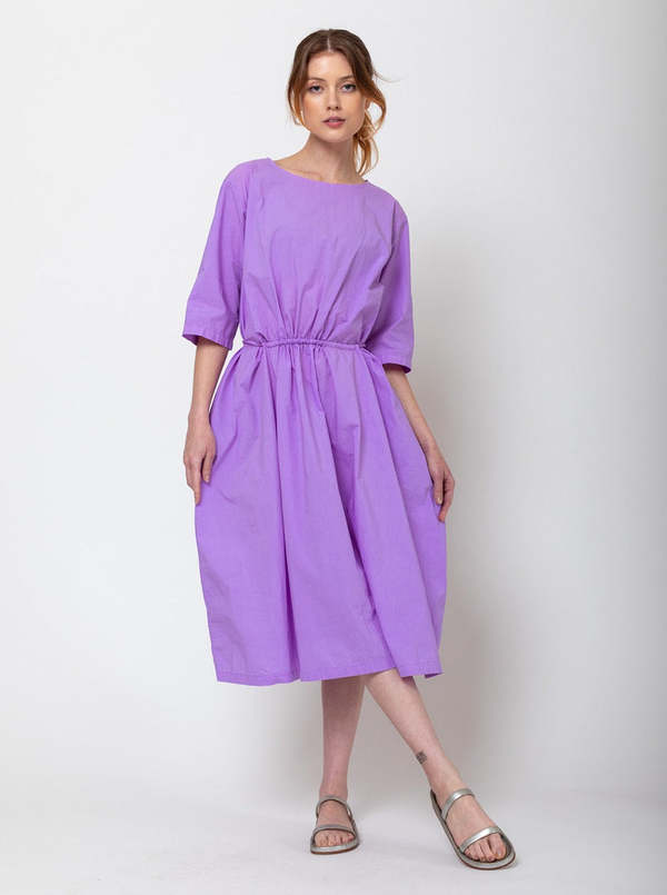 Manuelle Guibal Cotton Dress - Purple Rain | Garmentory