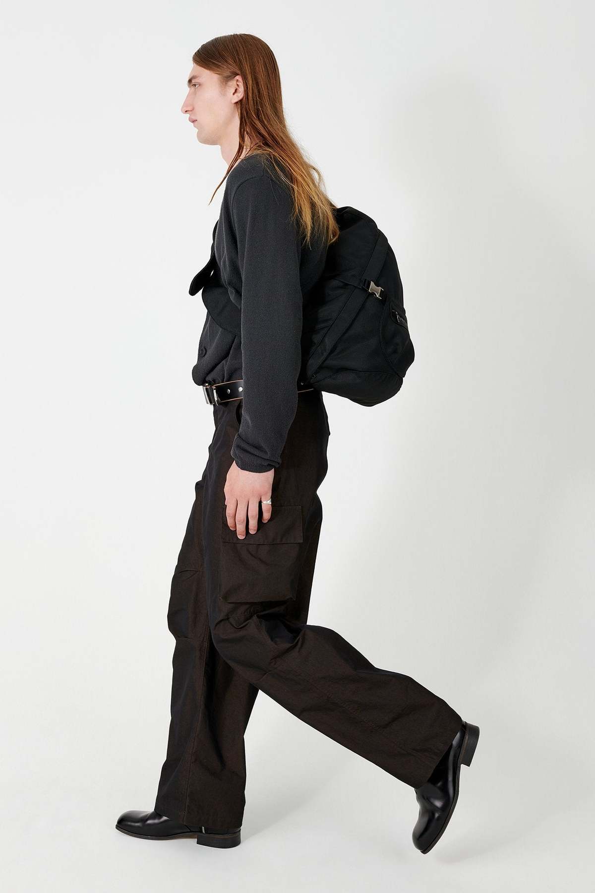 Our Legacy High Twist Solero Mount Trouser - Black | Garmentory