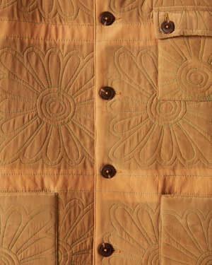 BODE Botanic Shadow Quilt Jacket | Garmentory