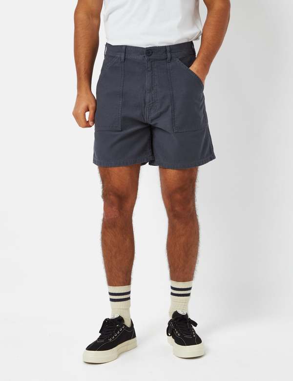 Stan Ray 6" Fat Shorts - Navy Blue | Garmentory