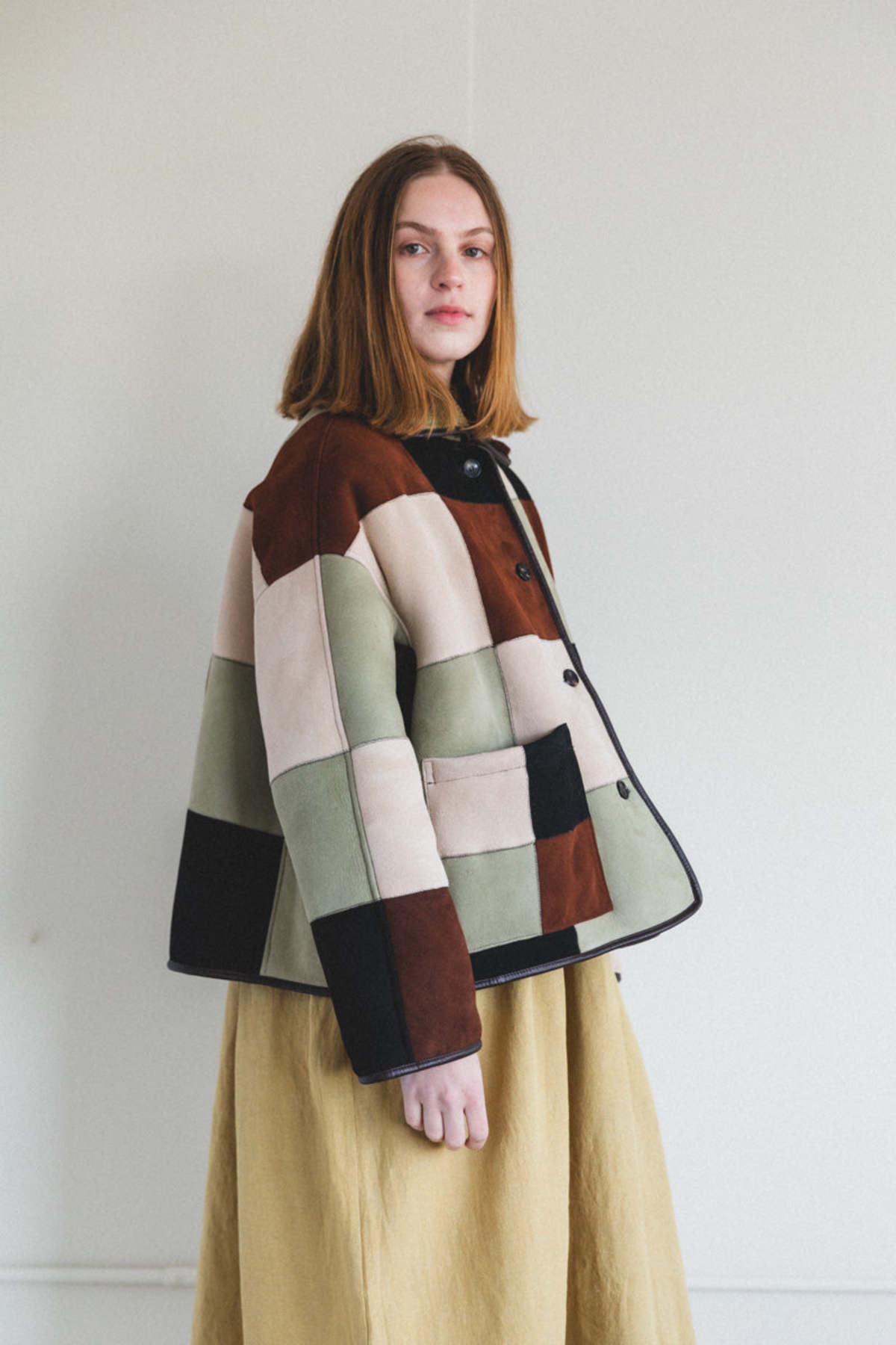 CAWLEY STUDIO AVIS JACKET - MULTI PATCHWORK | Garmentory