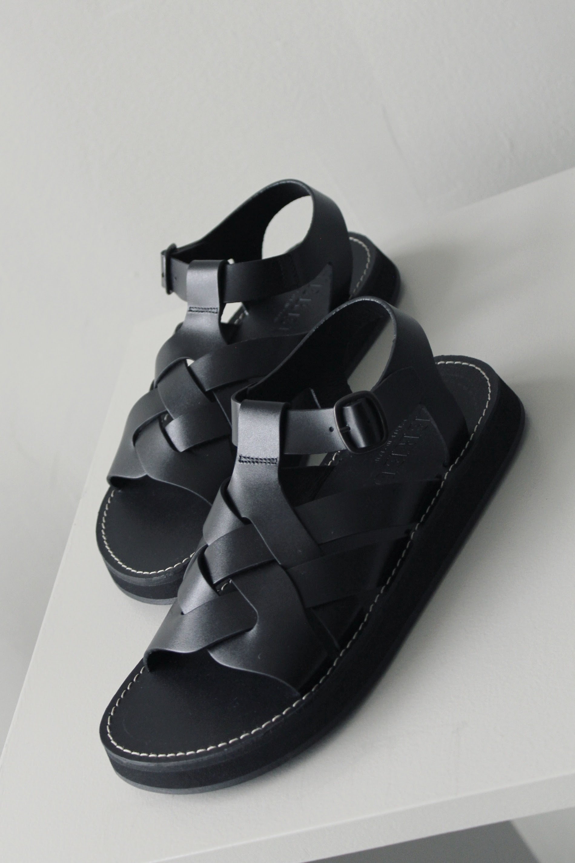 HEREU BELTRA SANDAL - BLACK | Garmentory
