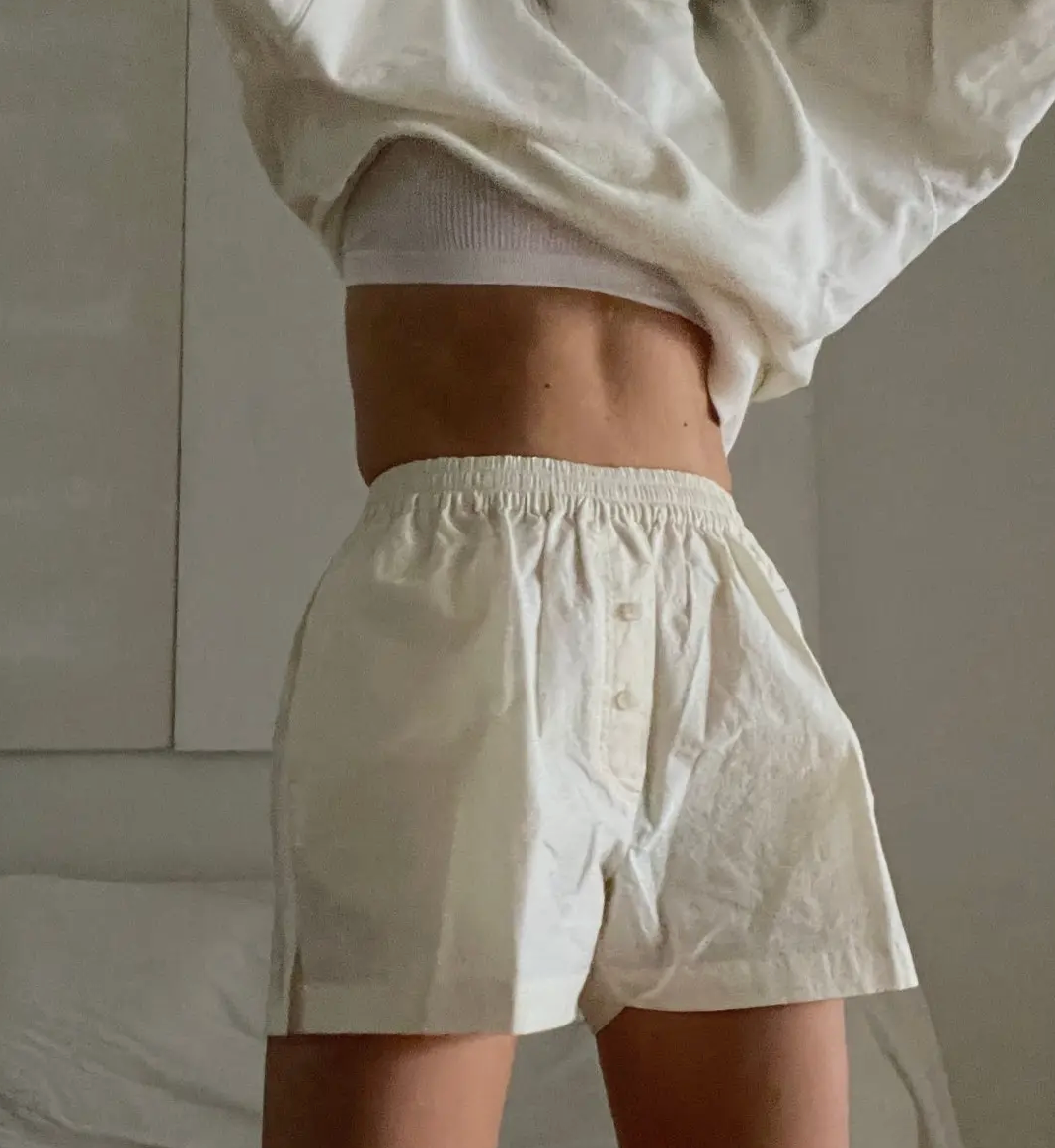 Maison des Rêves New York Crispy Cotton Boxer Shorts | Garmentory