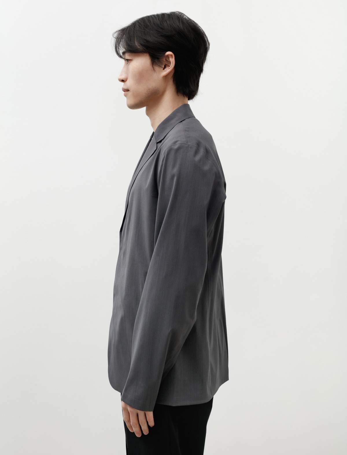 Veilance Mens Indisce Tech Wool Blazer - Graphite Heather | Garmentory