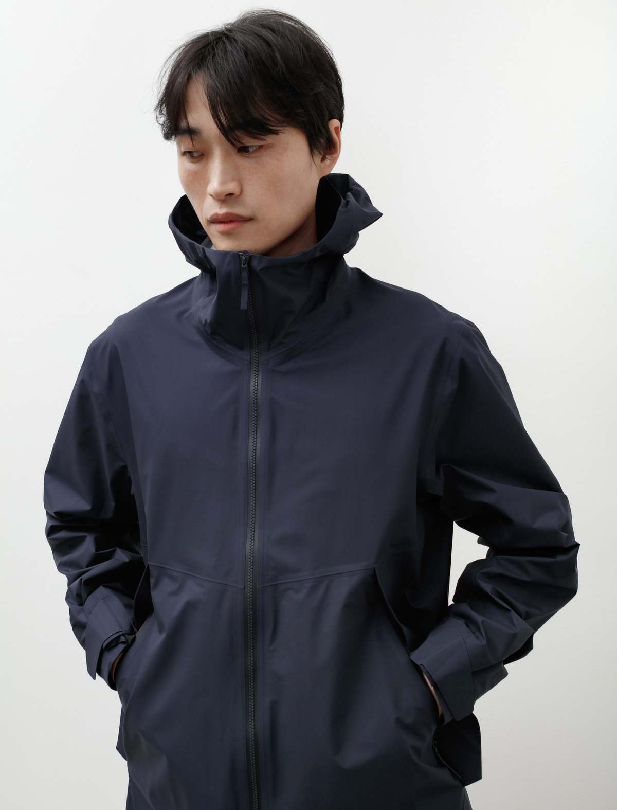 Veilance Mens Monitor Lightweight Coat - Black Sapphire | Garmentory