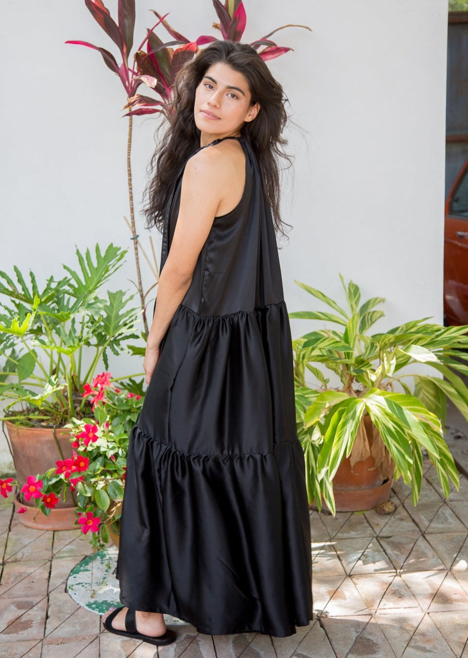 Miranda Bennett Studio Lewis Dress in Silk Charmeuse | Garmentory