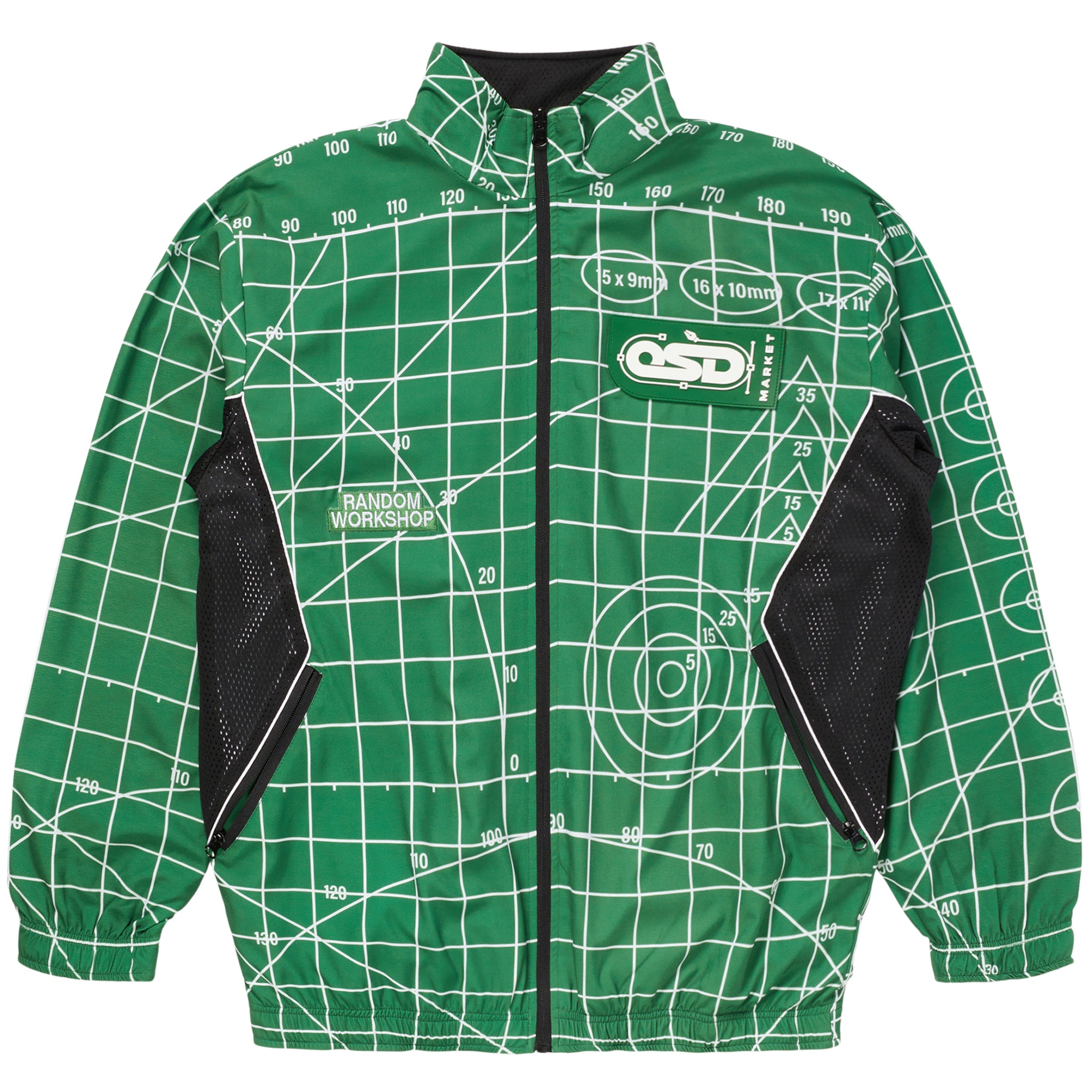 OPEN REVERSIBLE SOURCE DESIGN TRACK JACKET - MULTI | Garmentory