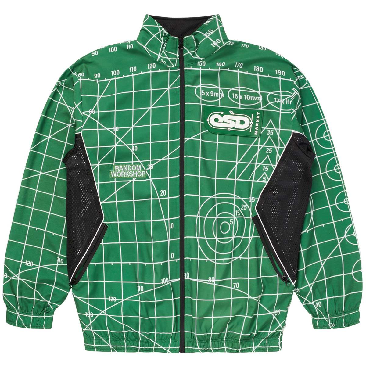 OPEN REVERSIBLE SOURCE DESIGN TRACK JACKET - MULTI | Garmentory