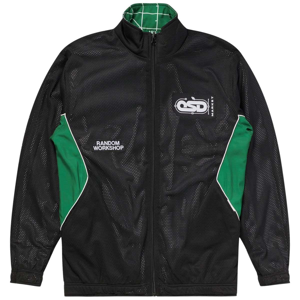 OPEN REVERSIBLE SOURCE DESIGN TRACK JACKET - MULTI | Garmentory