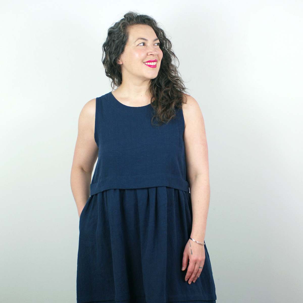 Jennifer Glasgow Mariner Dress - Navy | Garmentory