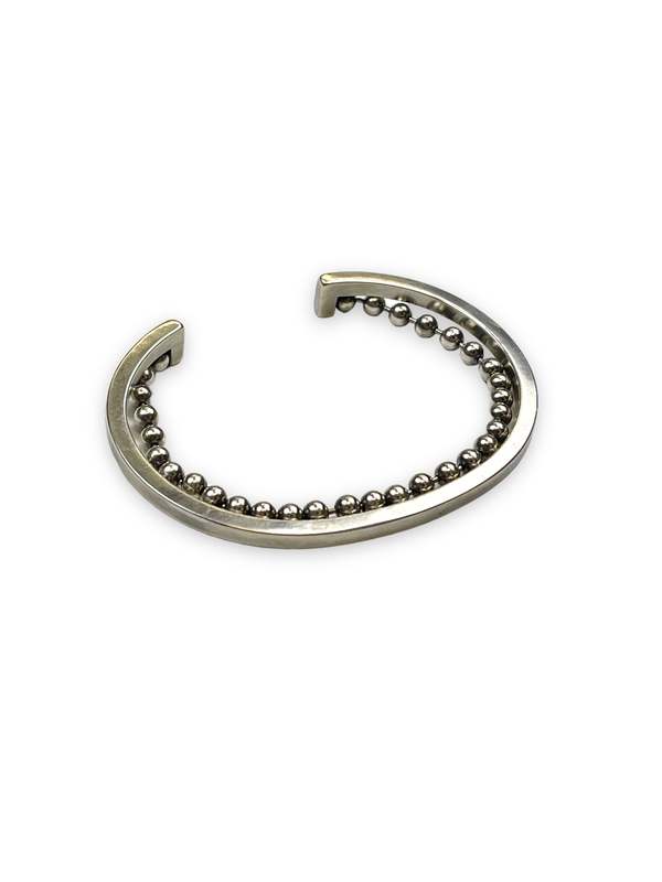 Title Of Work Solid Cuff W/ Ball Chain | Garmentory