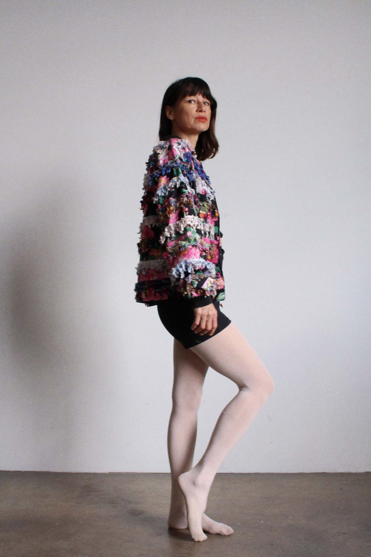 Paula Sweet Muslin Mink Art to Wear Cotton Cardigan Sweater | Garmentory