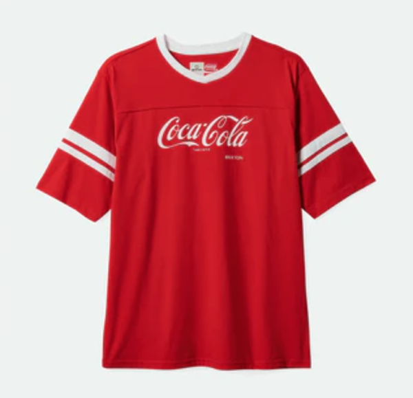 Coca-Cola Classic Football Tee - Coke Red | Garmentory