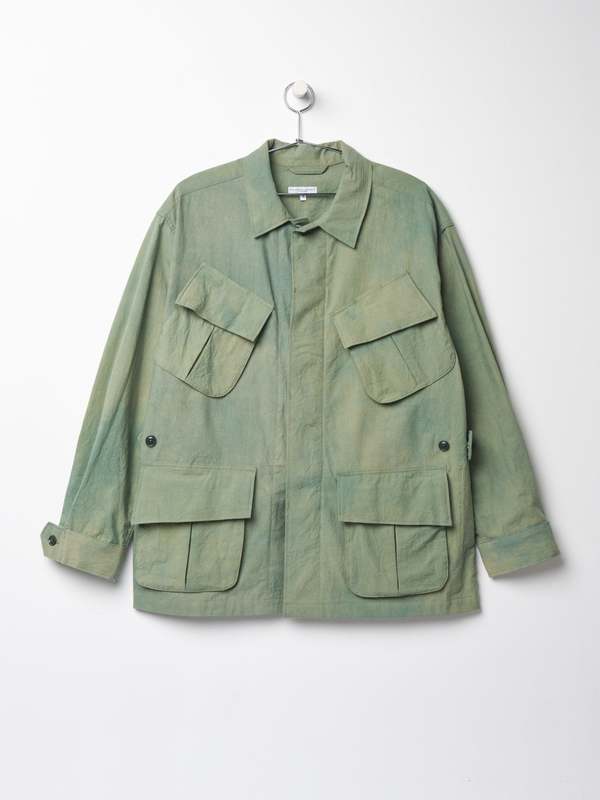 Engineered Garments Cotton Sheeting Jungle Fatigue Jacket - Olive ...