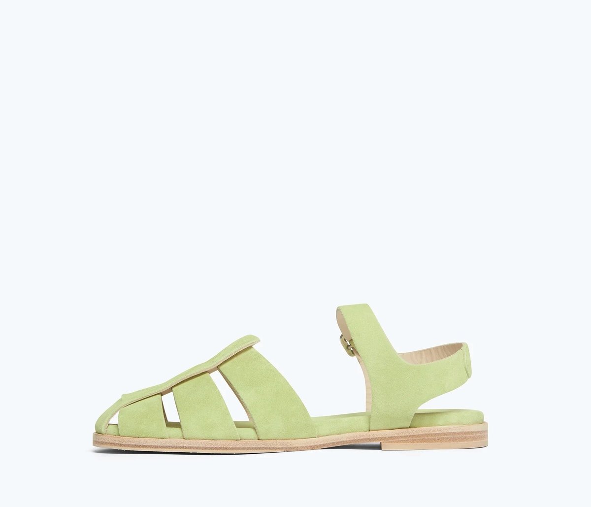 Freda Salvador Sera Fisherman Sandal - Citron Suede | Garmentory