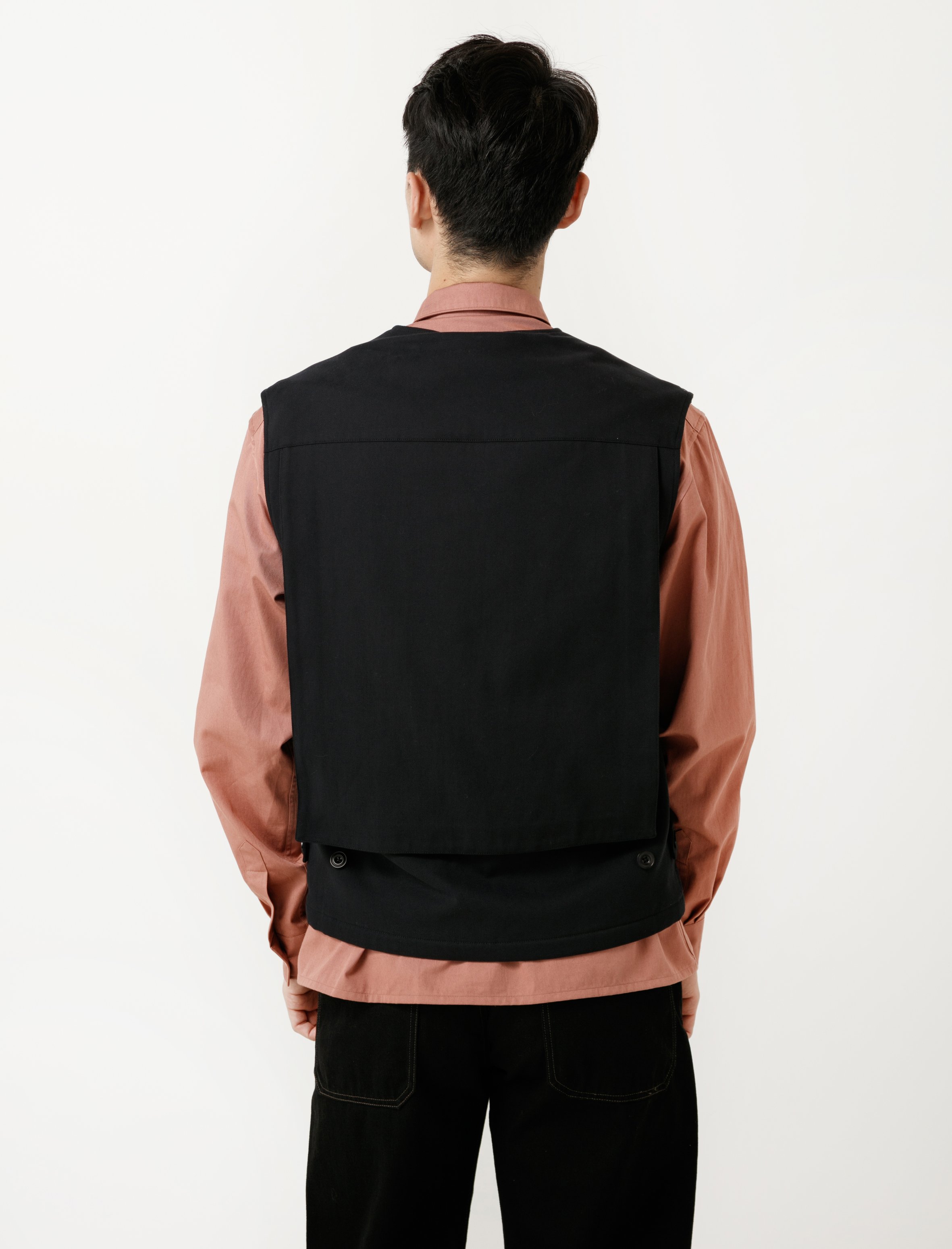 Lemaire Reporter Vest - Black | Garmentory